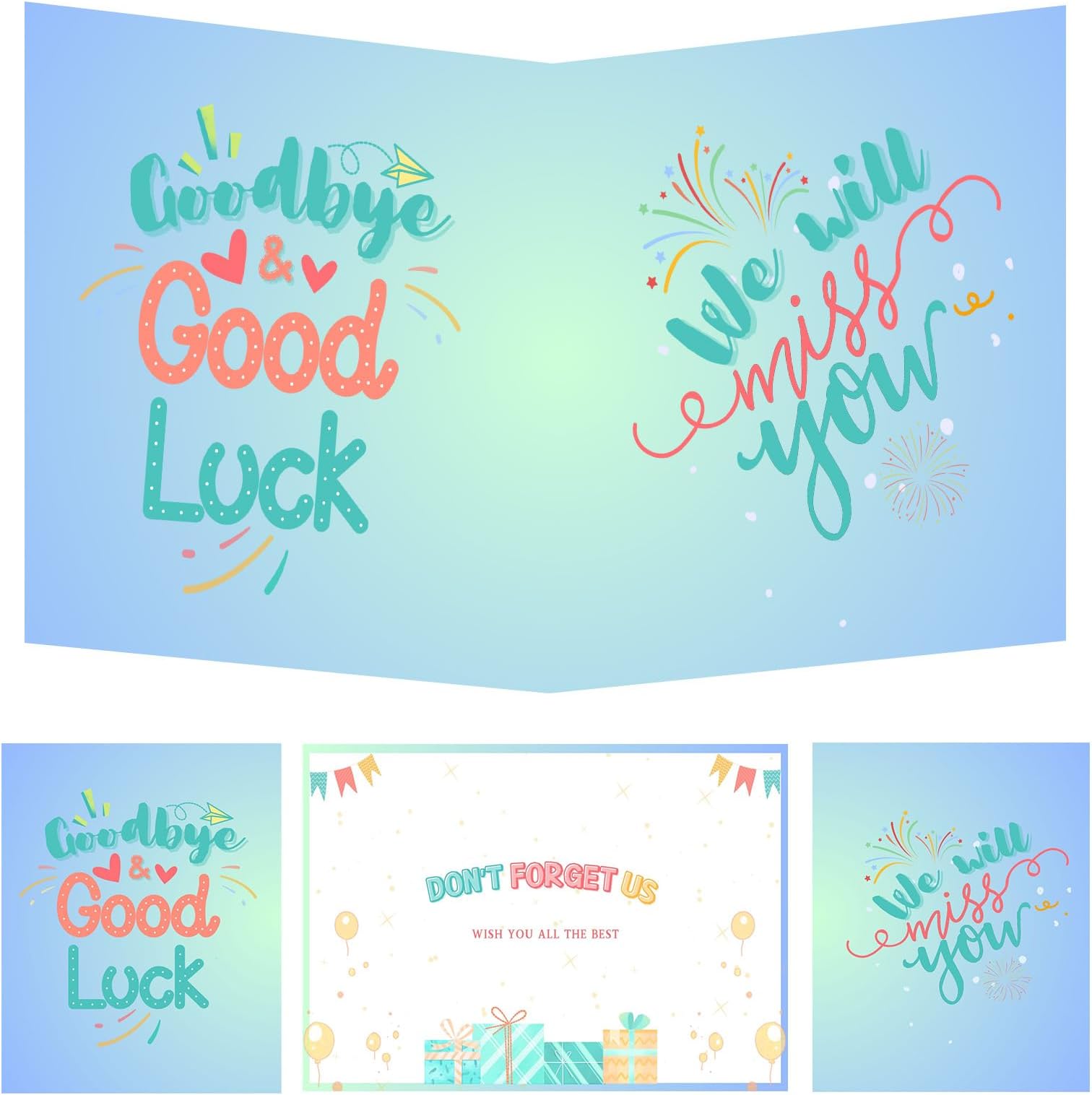 Amazon.com : Farewell We Will Miss Card Large, Farewell Party ...