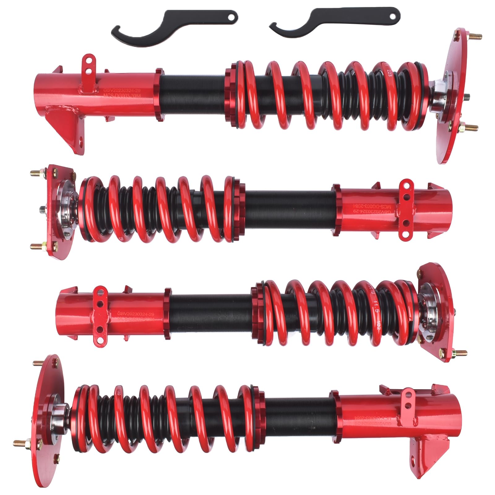 Amazon.com: GELUOXI Coilovers Adjustable Replacement for Ford Mustang ...