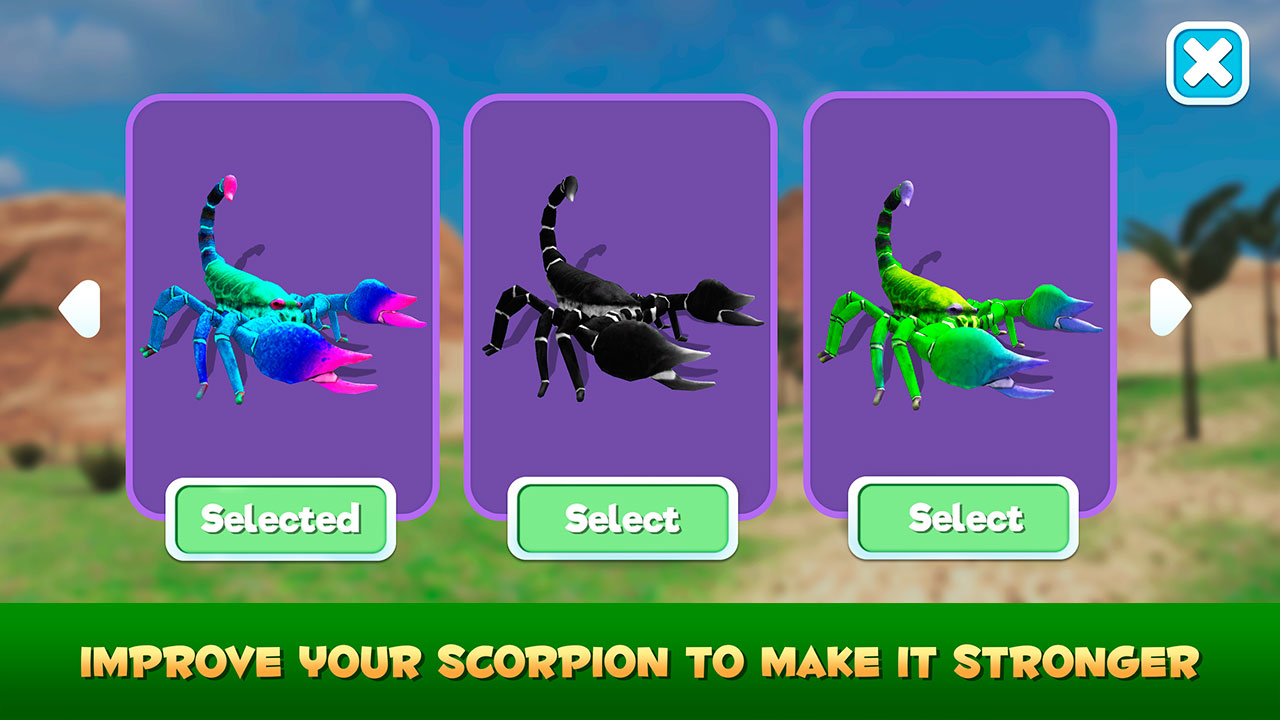 Poisonous Scorpion Life: Chitin Arachnid Survival Adventure Game ...