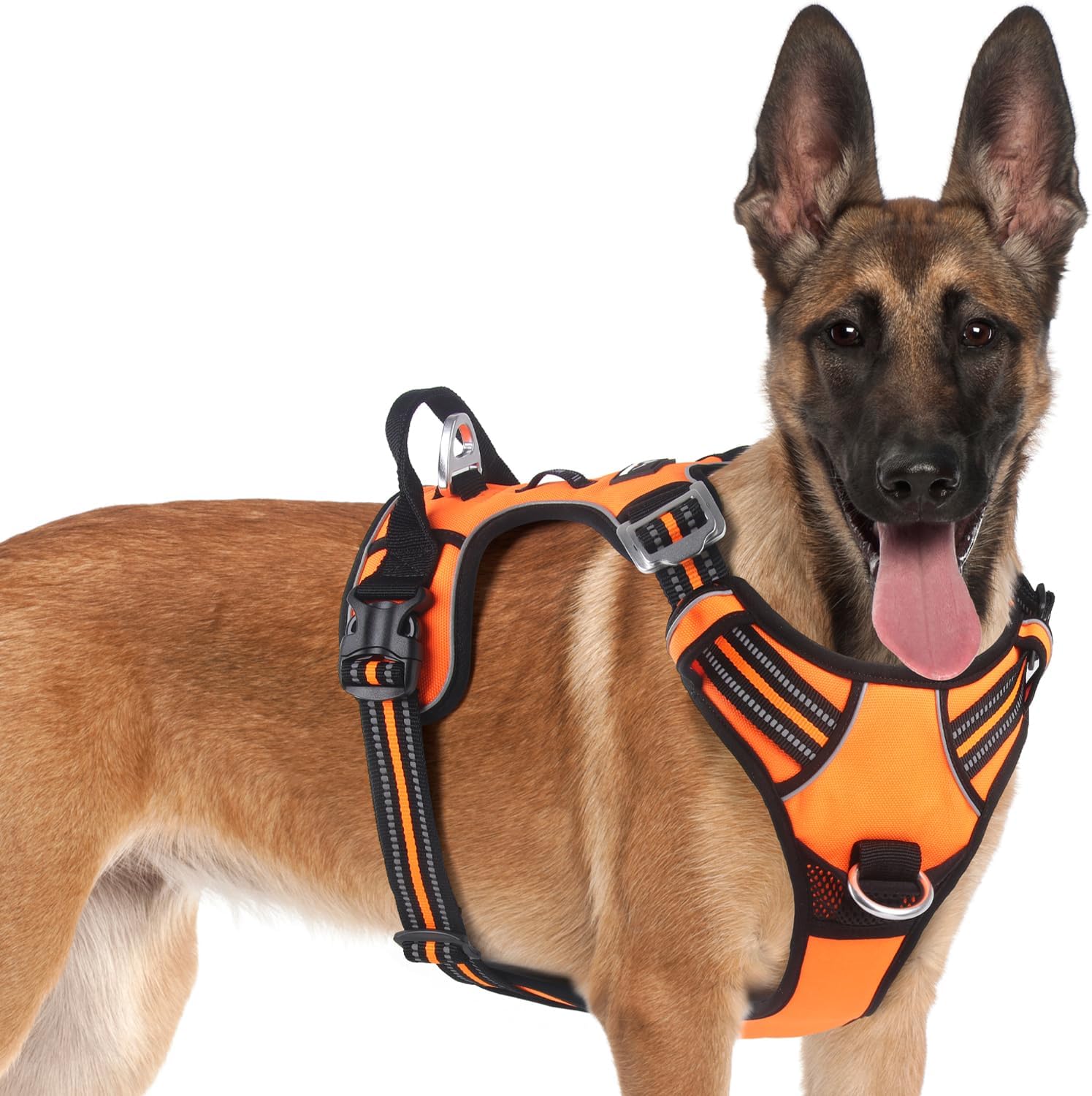 MESVIER Pechera para Perro Mediano, Arnés para Perro Sin Tirones con ...