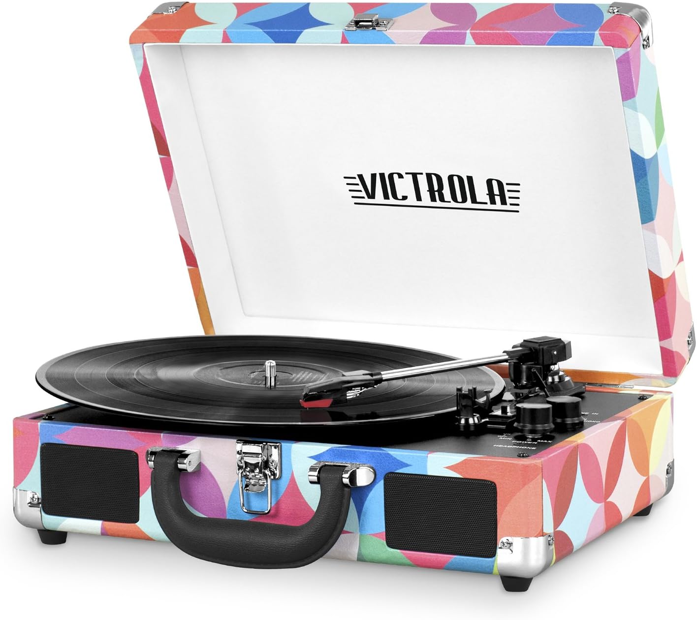 Amazon.com: Victrola Vintage 3-Speed Bluetooth Portable Suitcase Record ...
