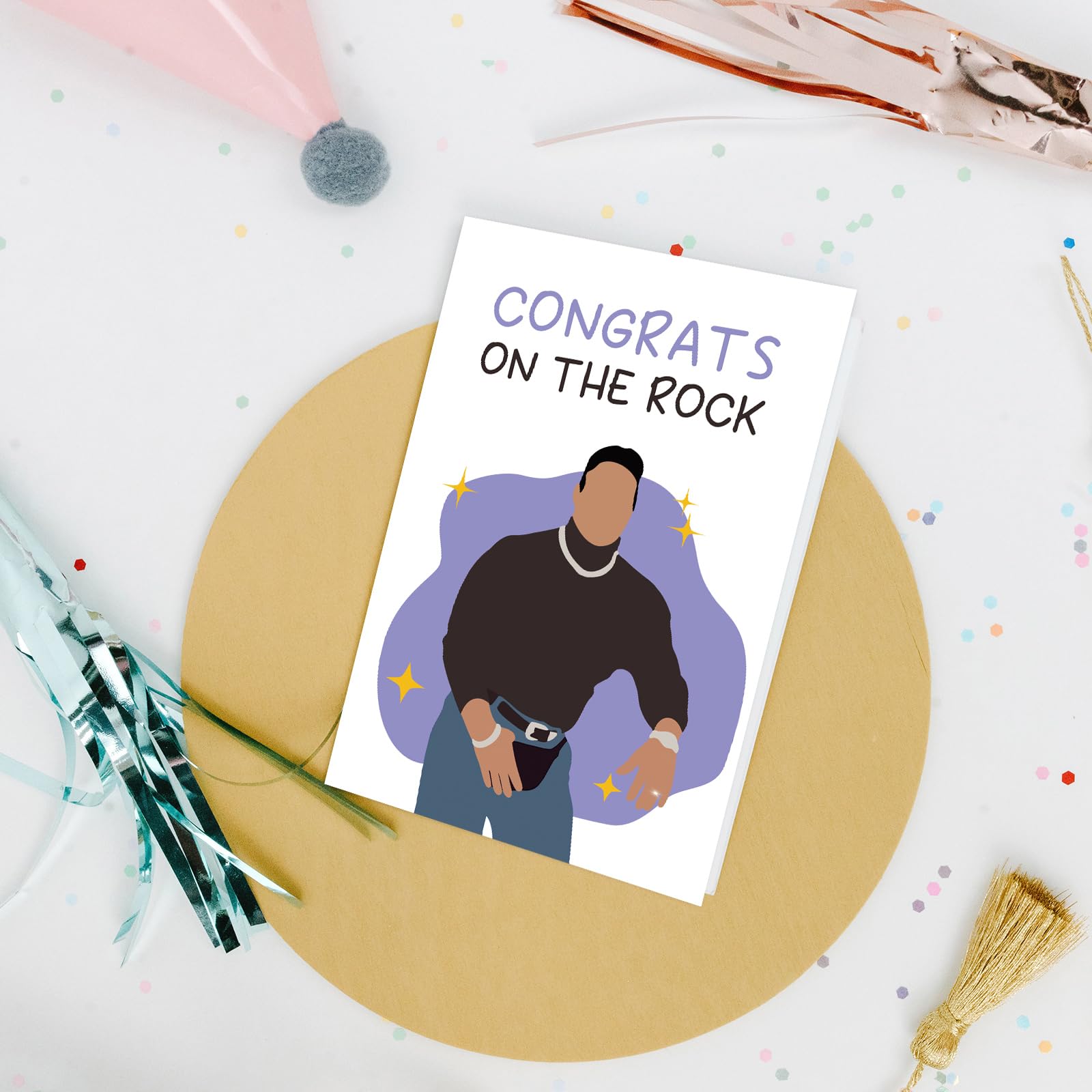 Snapklik.com : The Rock Engagement Card, Funny Engagement Gift For ...