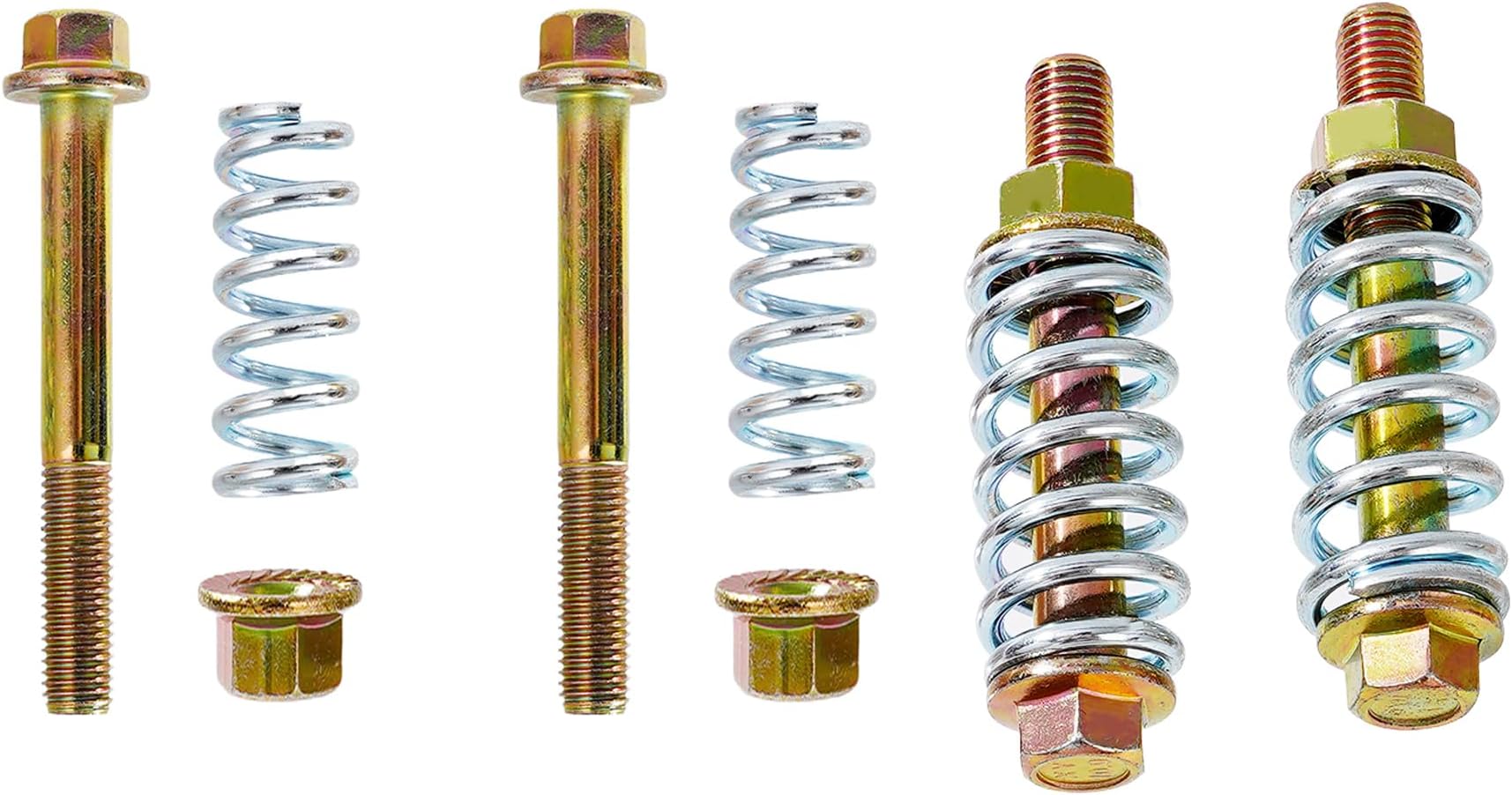 Amazon.com: 2PCS Car Exhaust Manifold Bolts,Steel M10x1.5 mm Exhaust ...