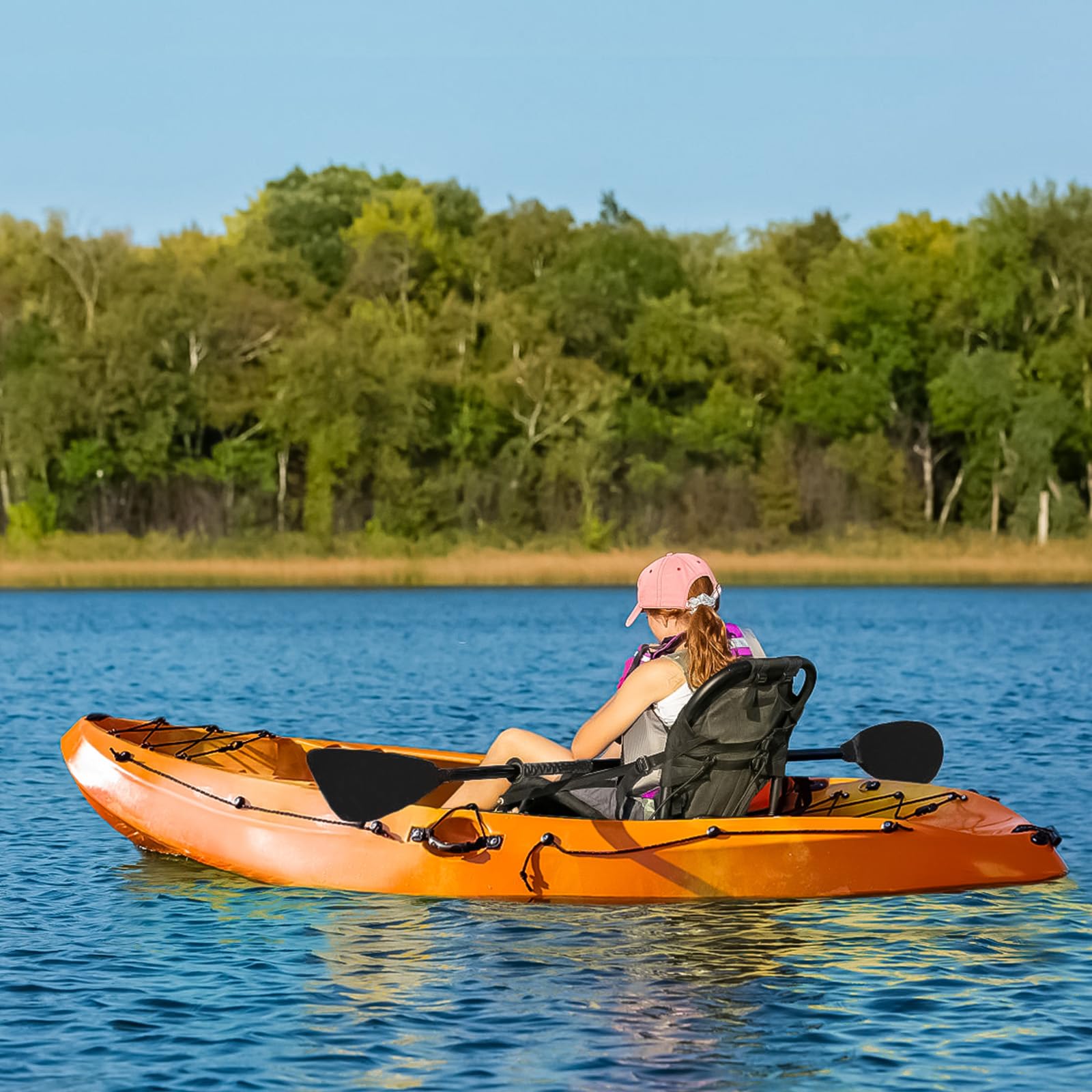 Fishing Kayaks For Adults Fishing Kayaks, 12.4FT Sit On Top Kayak For 2 ...