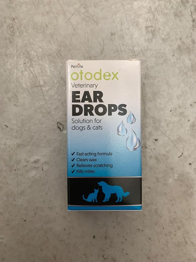 2X (OTODEX) Veterinary Ear Drops 14ml : Amazon.co.uk: Pet Supplies