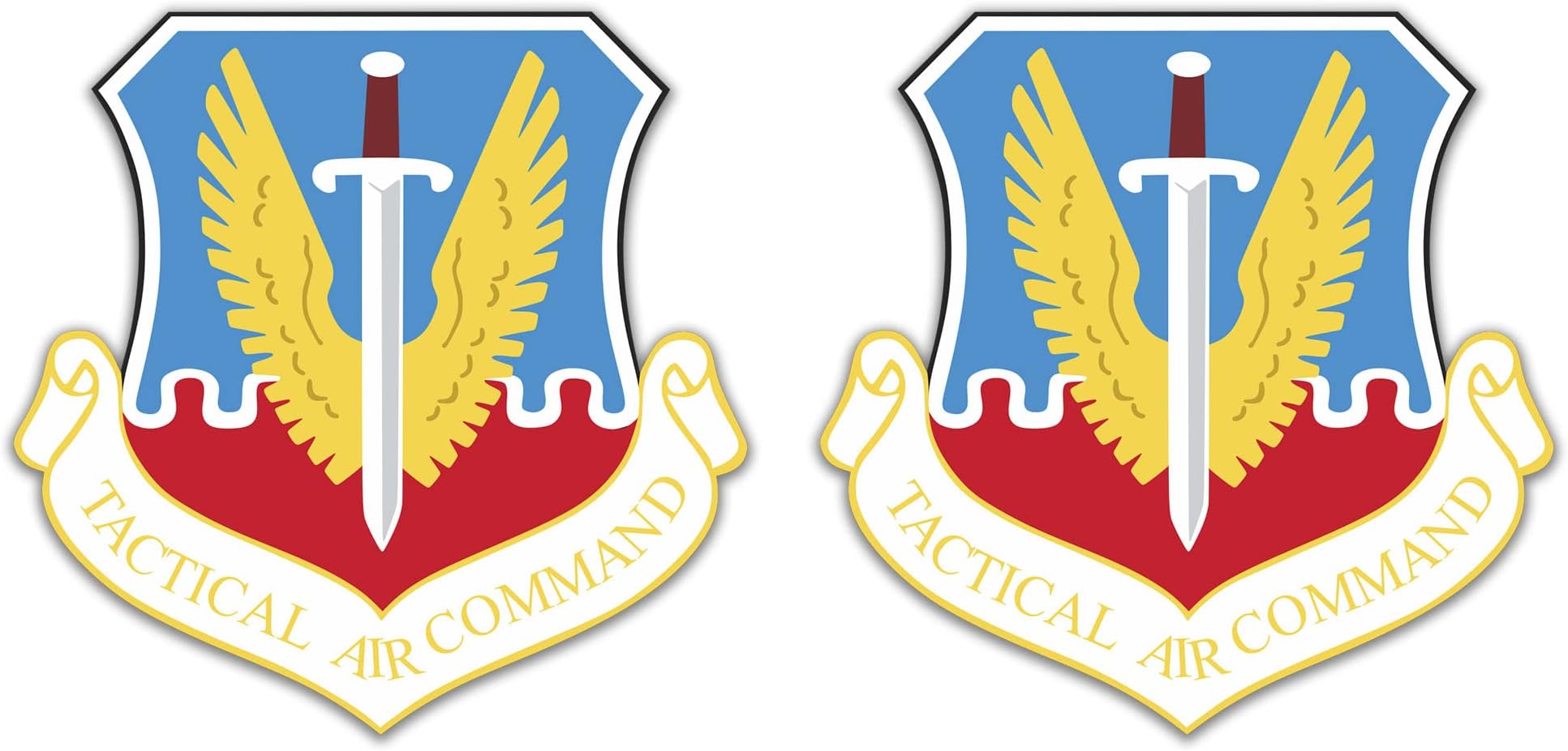 Amazon.com - Strategic Air Command Shield Shaped Sticker (United States ...