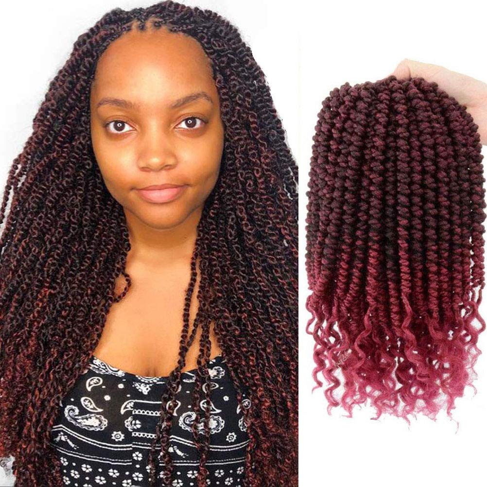 Buy 12inch 3packs Senegalese Spring Twist Crochet Hair Curl End ...