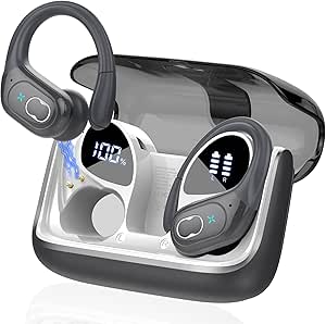 STECEi Wireless Earbuds 75hrs Bluetooth 5.4 Headphone Sport, Bluetooth ...