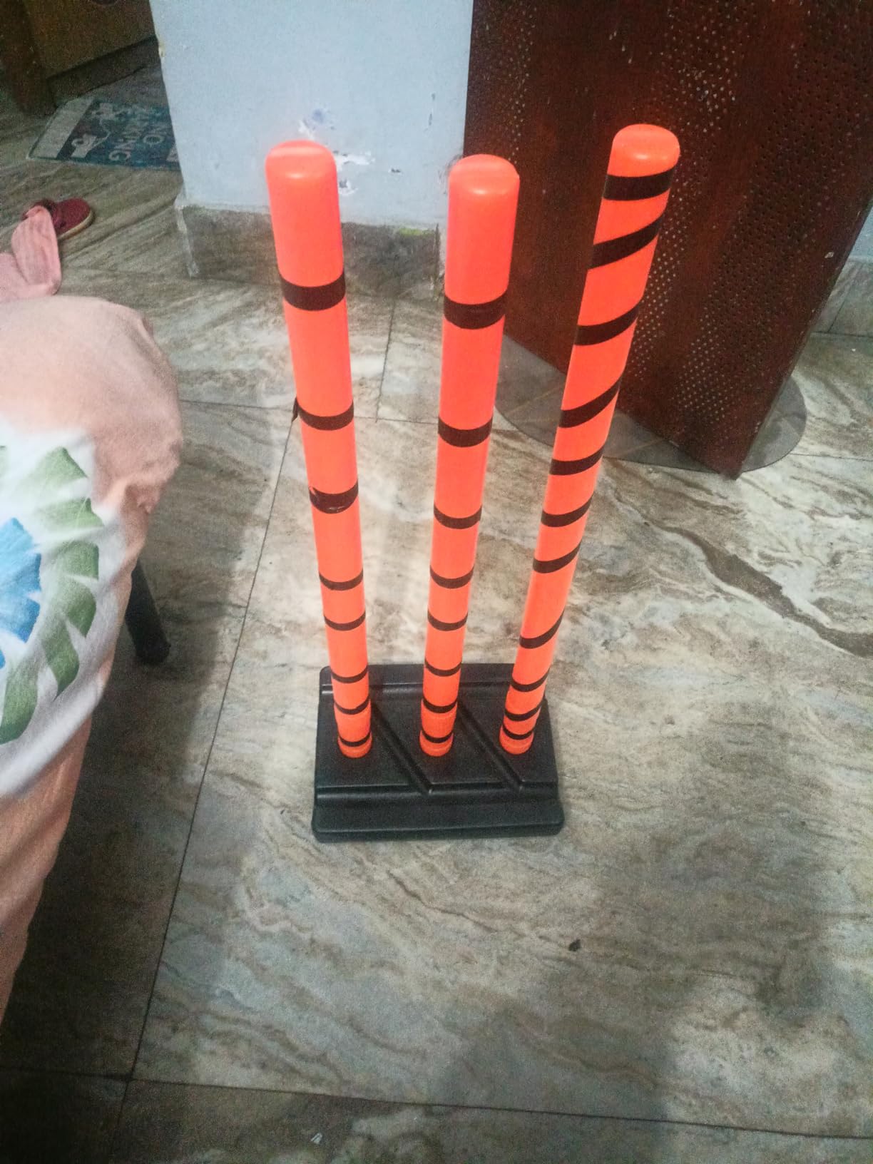 Buy Best Heavy Plastic Cricket Stumps Set for Training & Matches - 3 ...