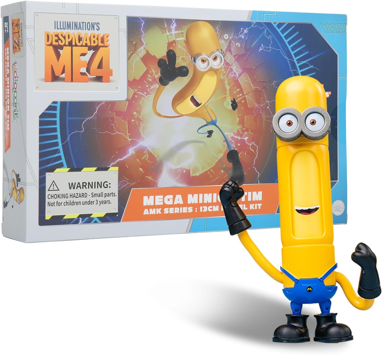 Amazon.com: YOLOPARK Minions Despicable Me 4 Toys, 5.1 Inch Mega Tim ...