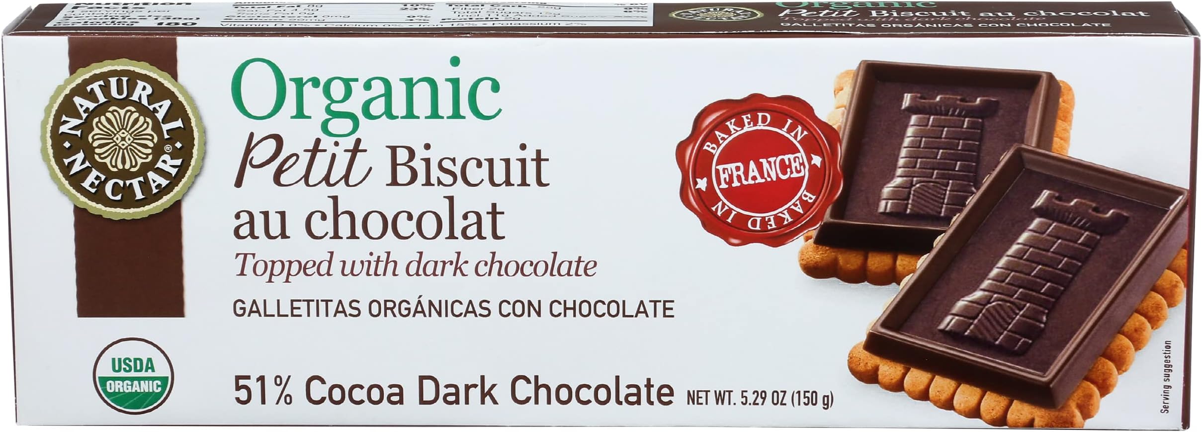 Amazon.com: LU Cookies Le Petit Ecolier, The Little Schoolboy, 5.29 oz ...