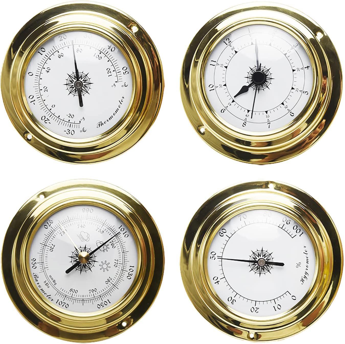 Amazon.com: Ambient Weather YG315 Cherry Finish Dial Traditional ...