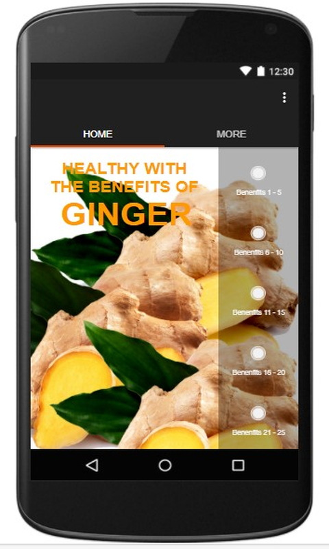 Healthy With The Benefits Of Ginger - App on Amazon Appstore