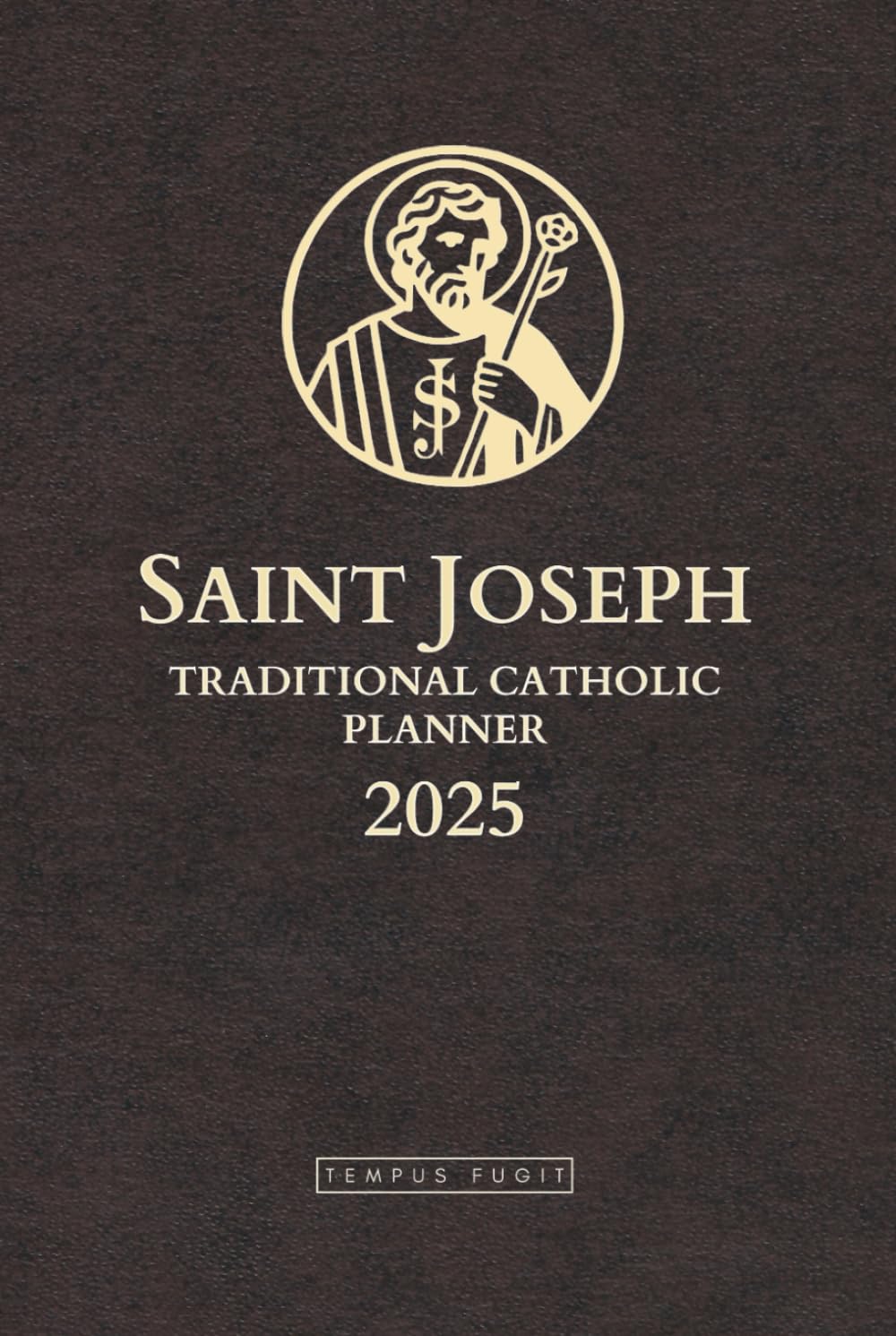Saint Joseph Traditional Catholic Planner 2025: 12-Month Horizontal ...