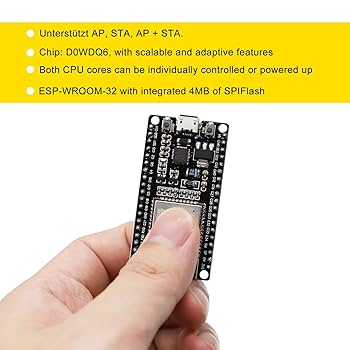 Esp32 Wroom ESP32 VKitC Core Board ESP32 Entwicklungsboard ESP32-WROOM-32D ESP32-WROM- 32U Für ...
