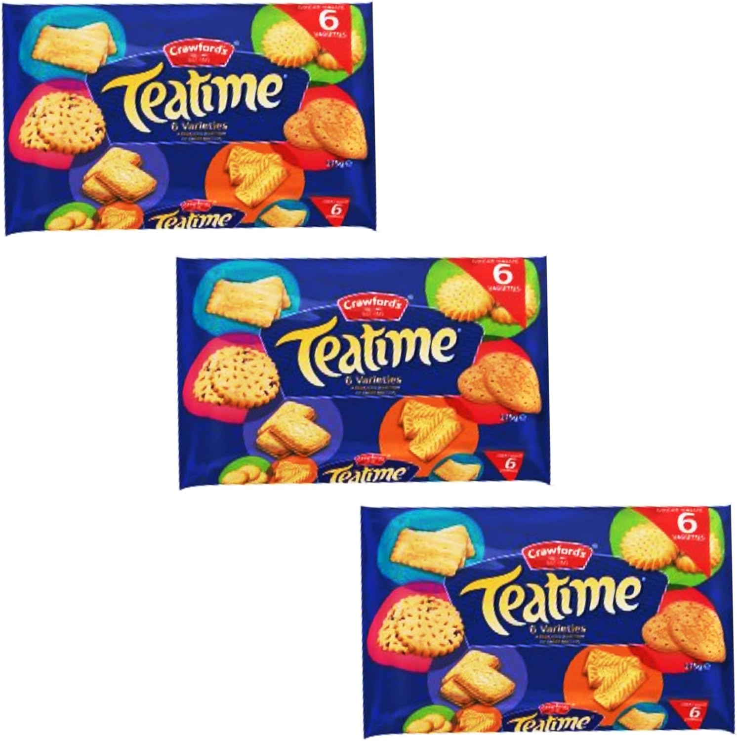 Assorted Traditional British Biscuit Selection Bundle - with Crawfords ...