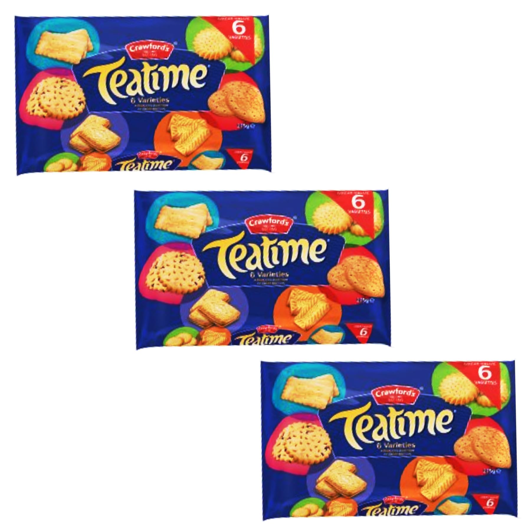 Assorted Traditional British Biscuit Selection Bundle - with Crawfords ...