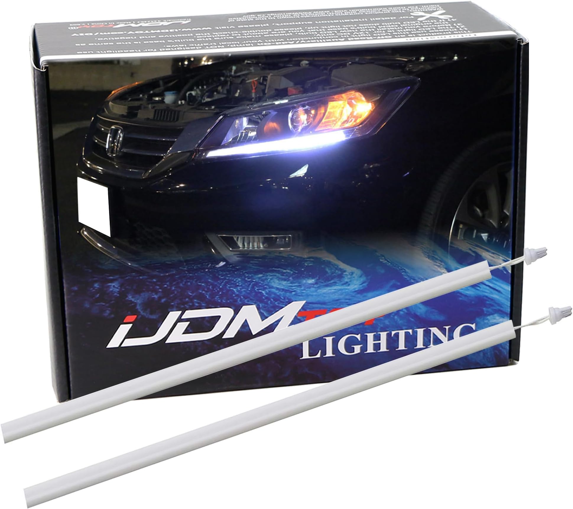 Amazon.com: VIPMOTOZ [Sequential Turn Signal] Smoked Lens Amber LED ...