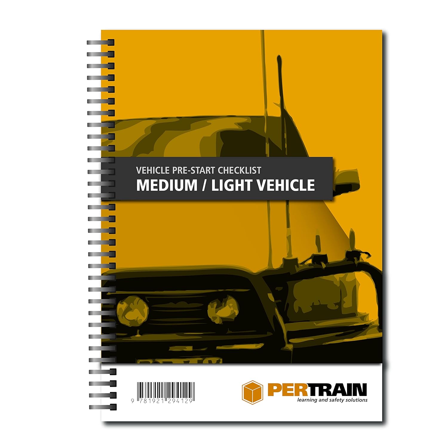 Medium Light Vehicle Pre-Start Inspection Checklist (5 pack) with ...