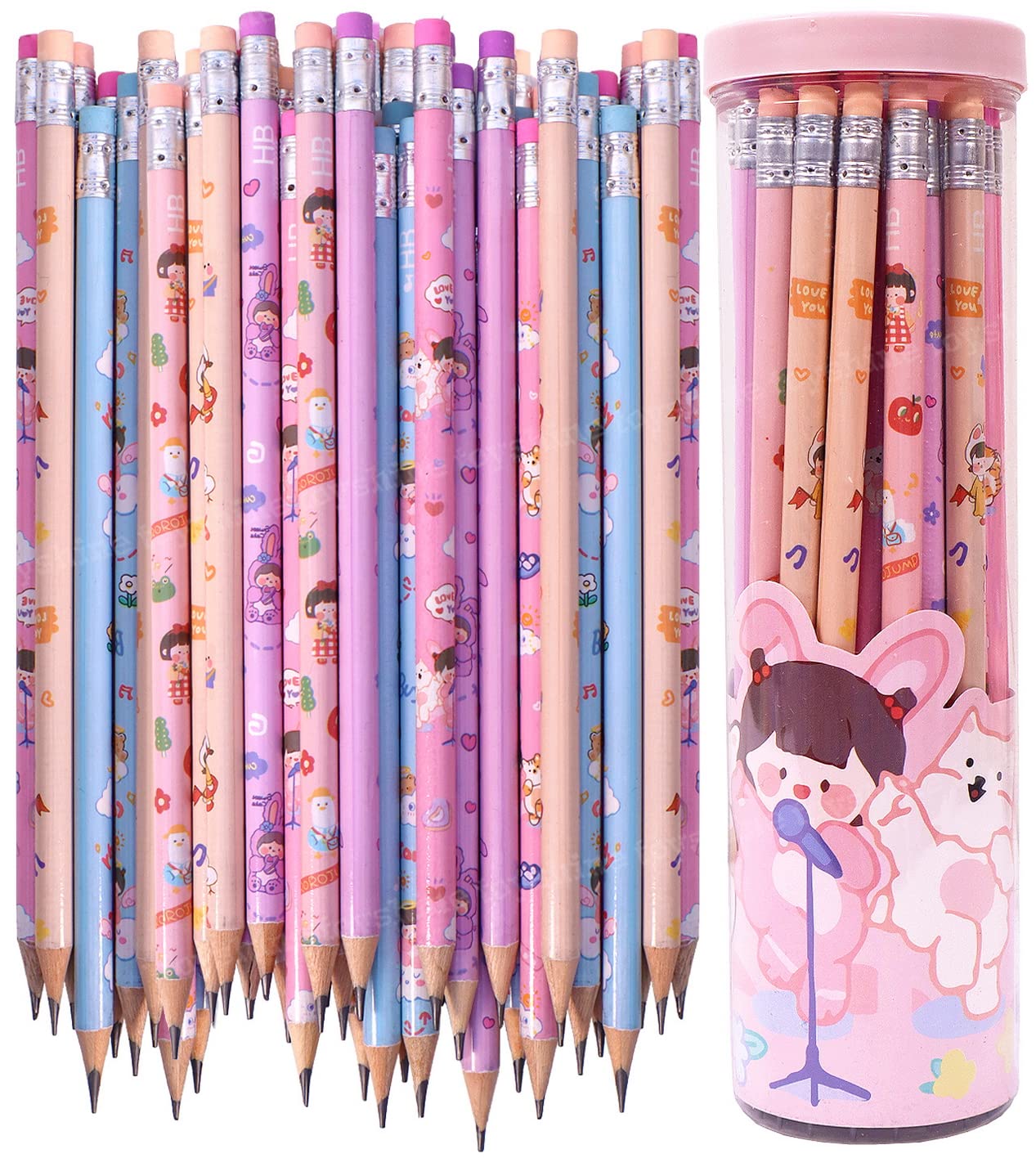 Toyshine Pack of 30 Pencils Thick Strong Grip Pencils, Suitable for ...