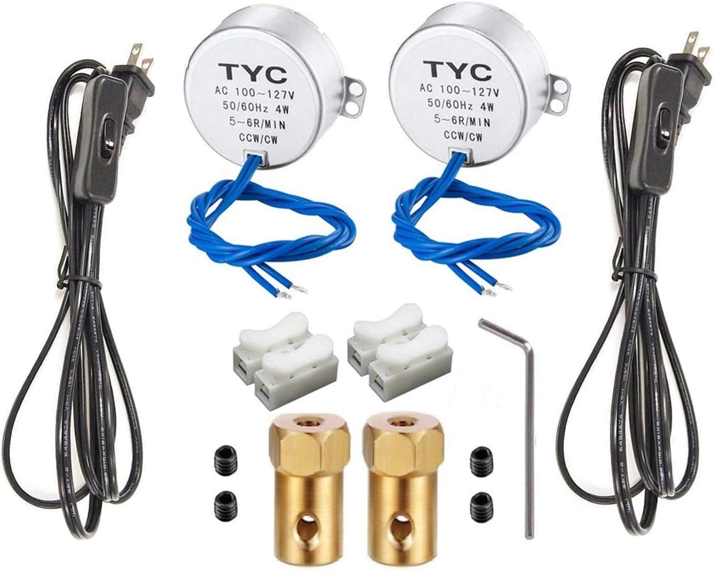 2Pack Synchronous Synchron MotorTurntable Motor Electric Motor for Cup ...