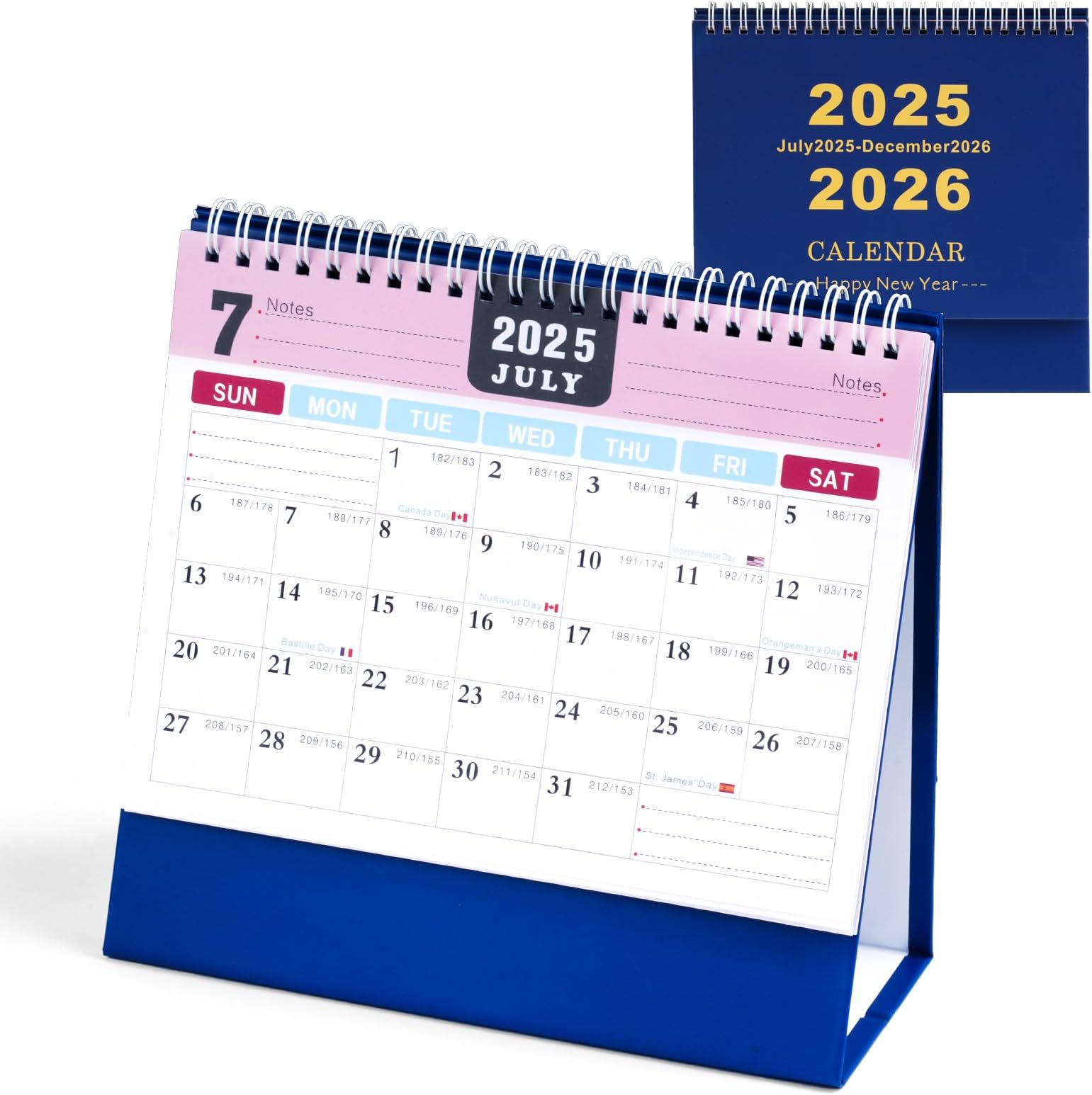 Calendar 2018 Stand Up Small Desk Calendar July 2025-2026 2025 Desk ...