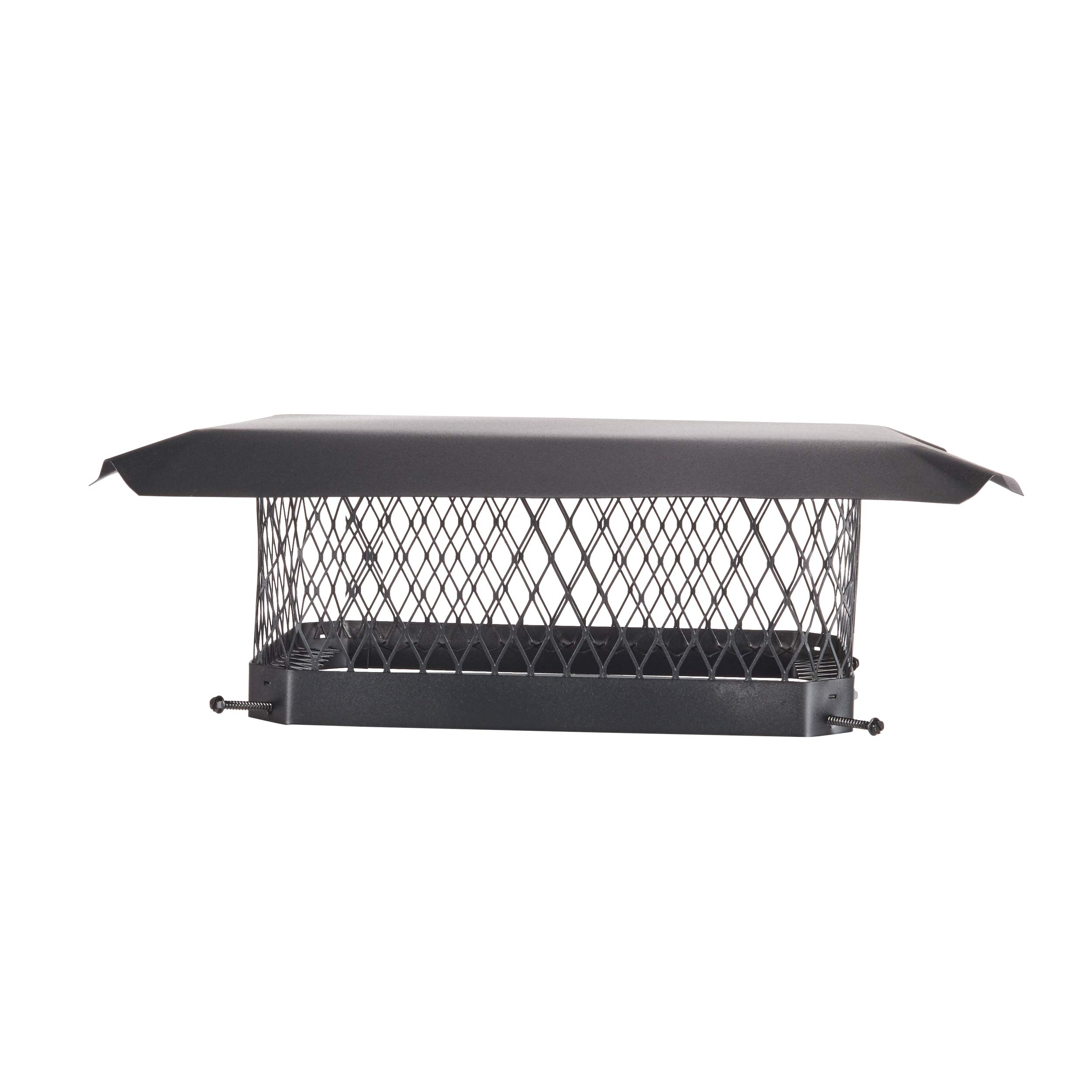HY-GUARD HG1216 Single Bolt On Galvanized Steel Chimney Cover, Mesh ...