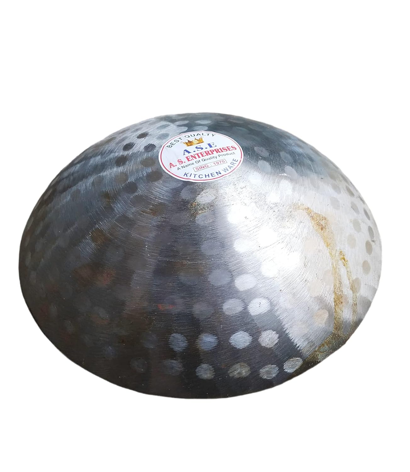 Buy A S Original White Pure Iron Bindi roomali roti tawa ( 11 inch ...