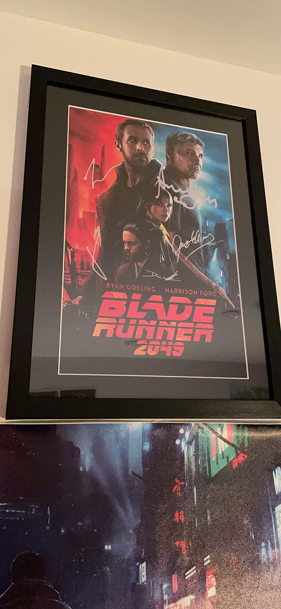 HWC Trading A3 FR Blade Runner Movie Poster The Cast Signed Gift FRAMED ...