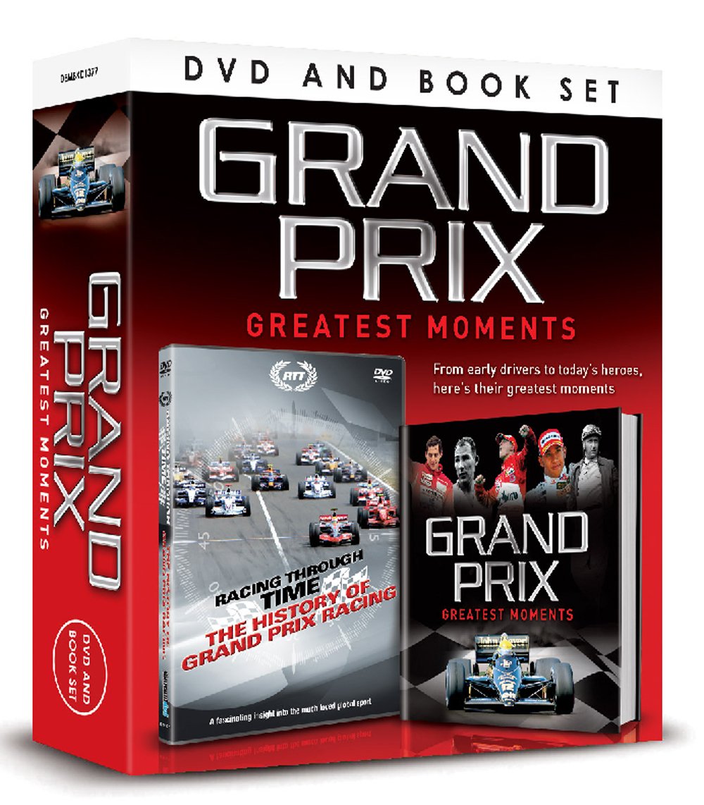 Greatest Moments of the Grand Prix (DVD/Book Gift Set): Amazon.co.uk ...