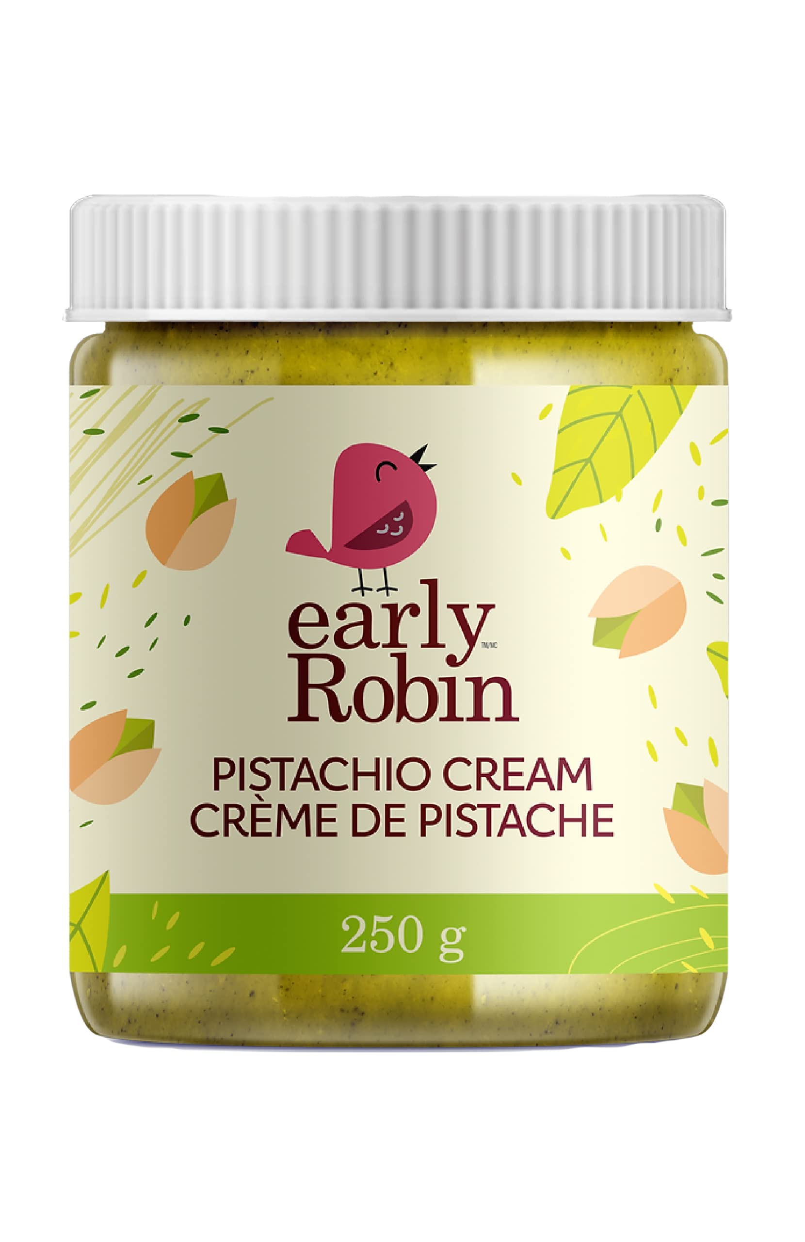 Early Robin Pistachio Cream - Delicious And Healthy Source Of Fiber ...