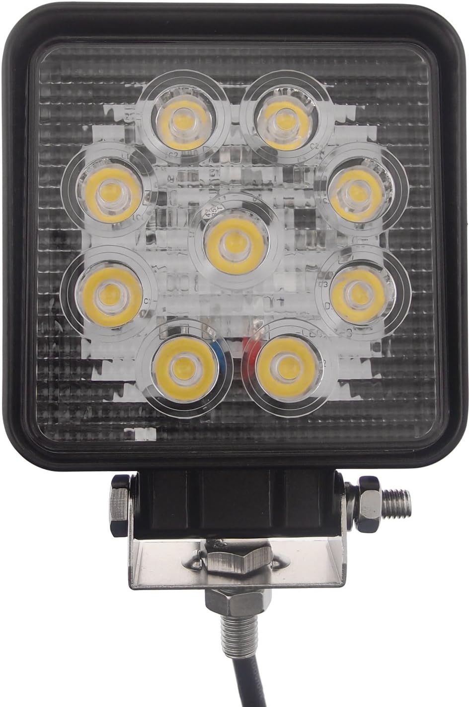 Amazon.com: Led Village 27w LED Work Light Square Shape Flood Beam 60 ...