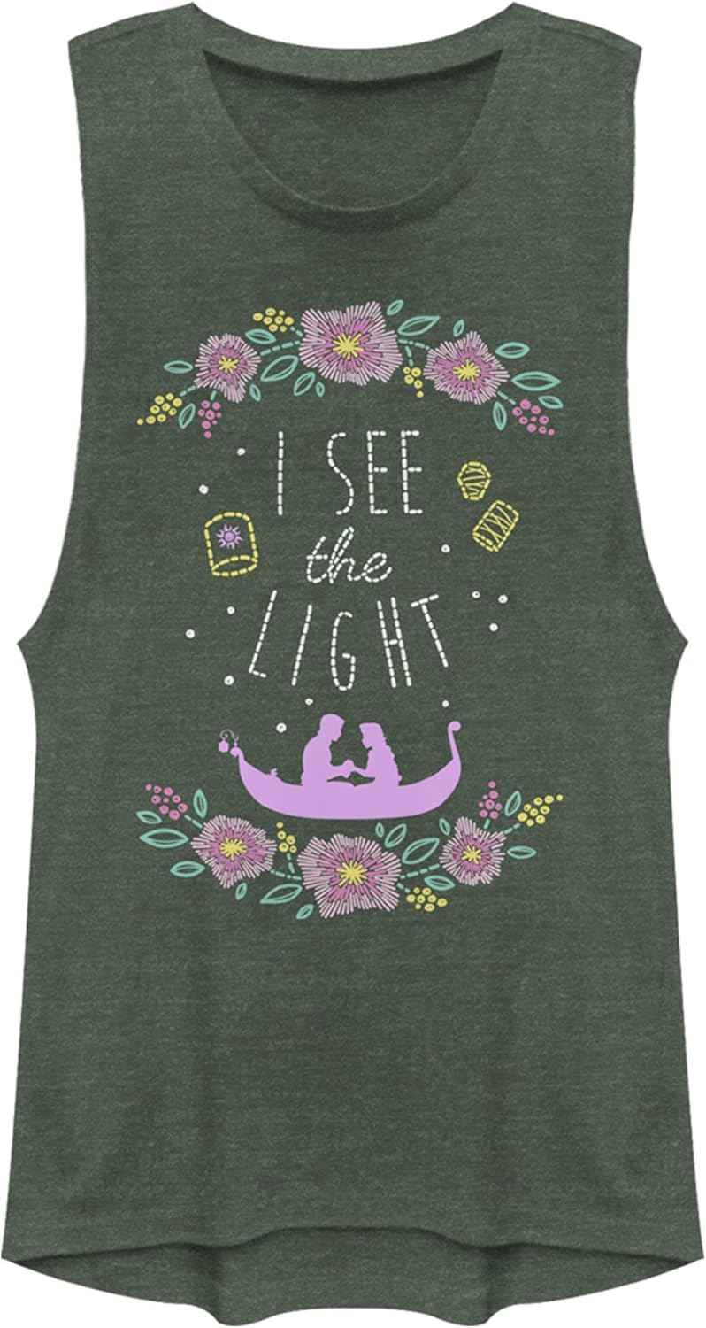 Amazon.com: Disney Princesses The Light Women's Muscle Tank : Clothing ...