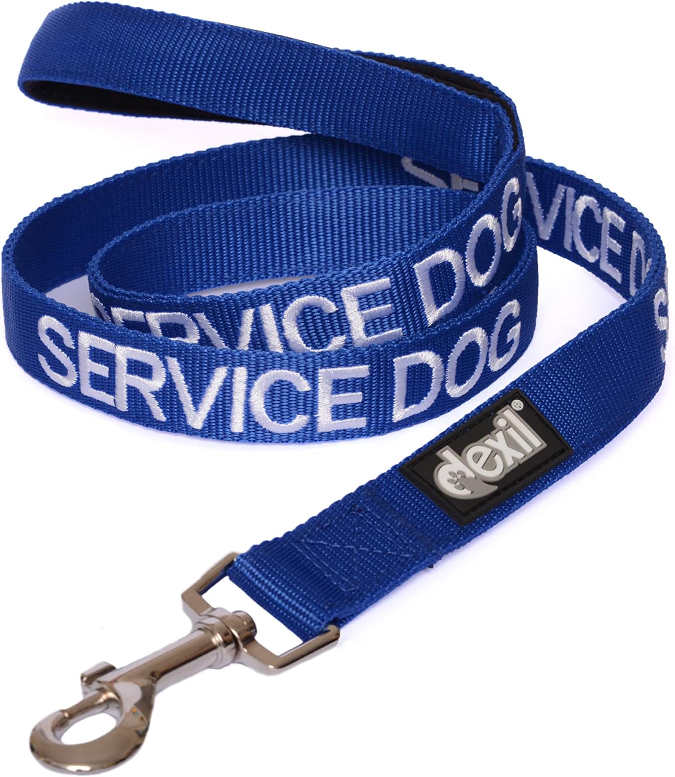 Amazon.com : Albcorp Service Dog Leash - Embroidered- with Padded ...