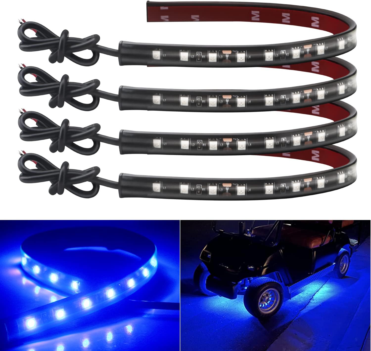 Car Led Strip Light 32CM Waterproof Led Lights Strip for Car Underglow ...