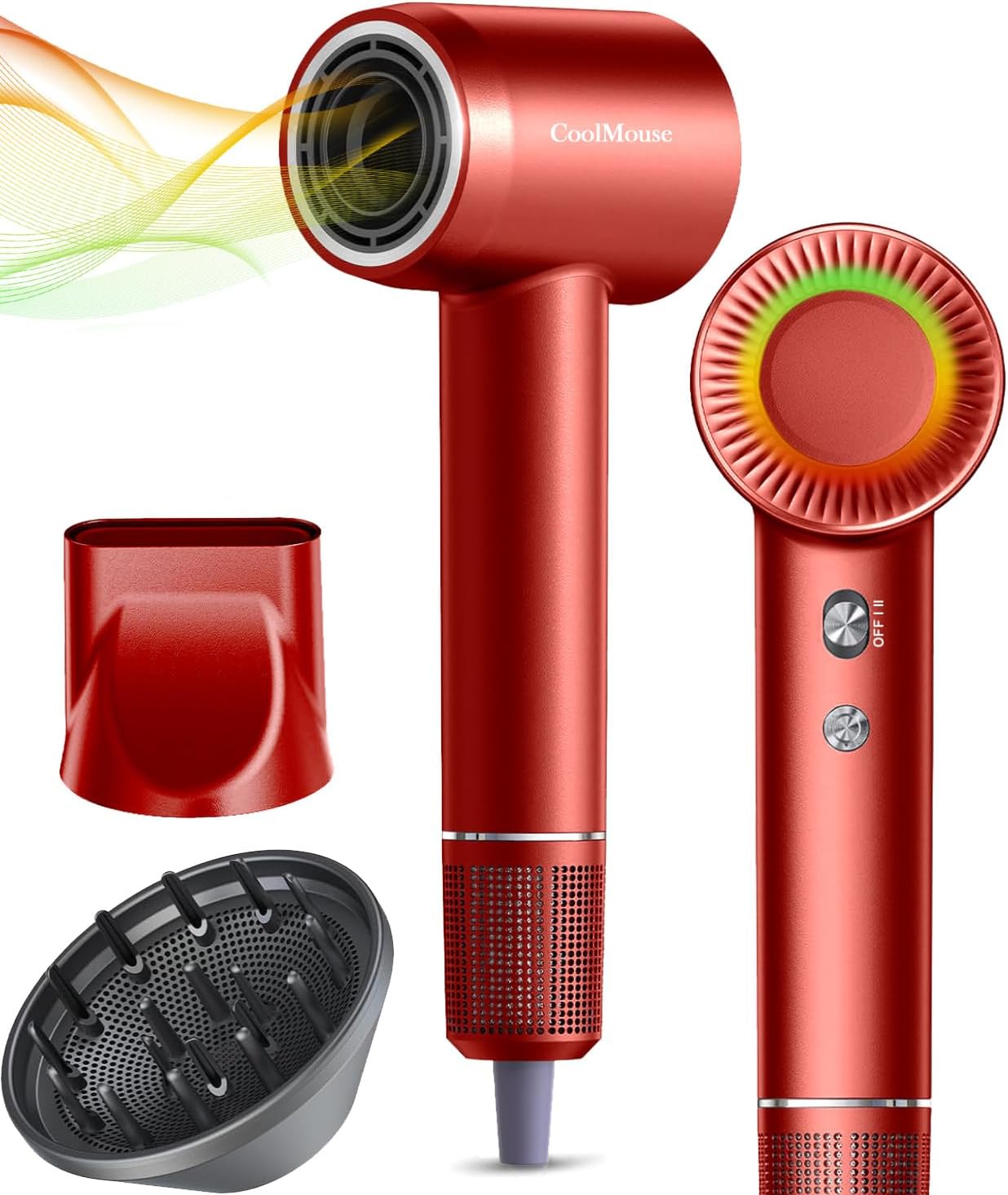 Amazon.com : TRANXPHIT High-Speed Hair Blow Dryer: 160000 RPM ...