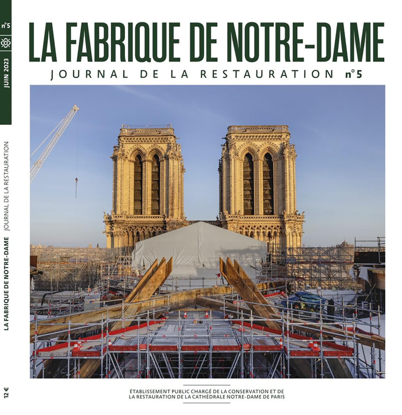 Amazon.com: LA FABRIQUE DE NOTRE DAME 5: JOURNAL DE LA RESTAURATION ...