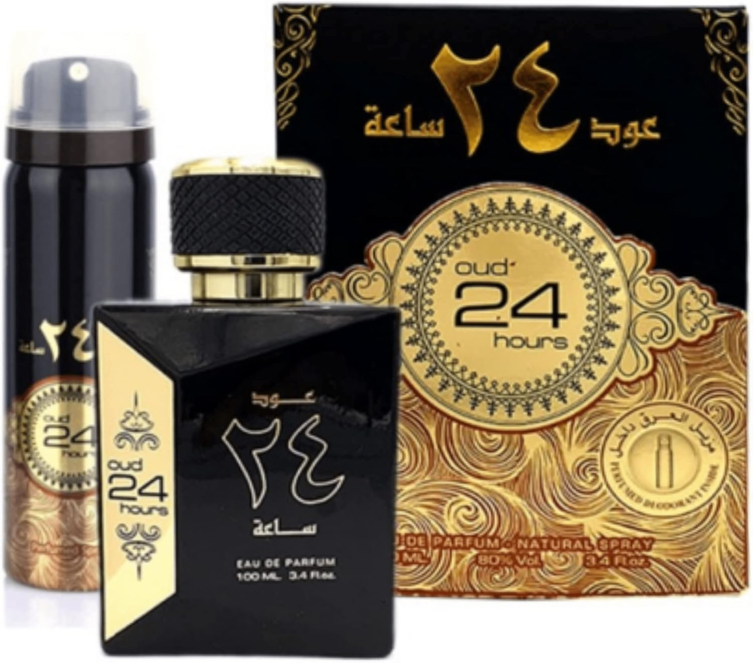 Arabian Perfume Oud 24Hrs Men,s 100ml Attar Ul Arabia Oud 24 Hours Long ...