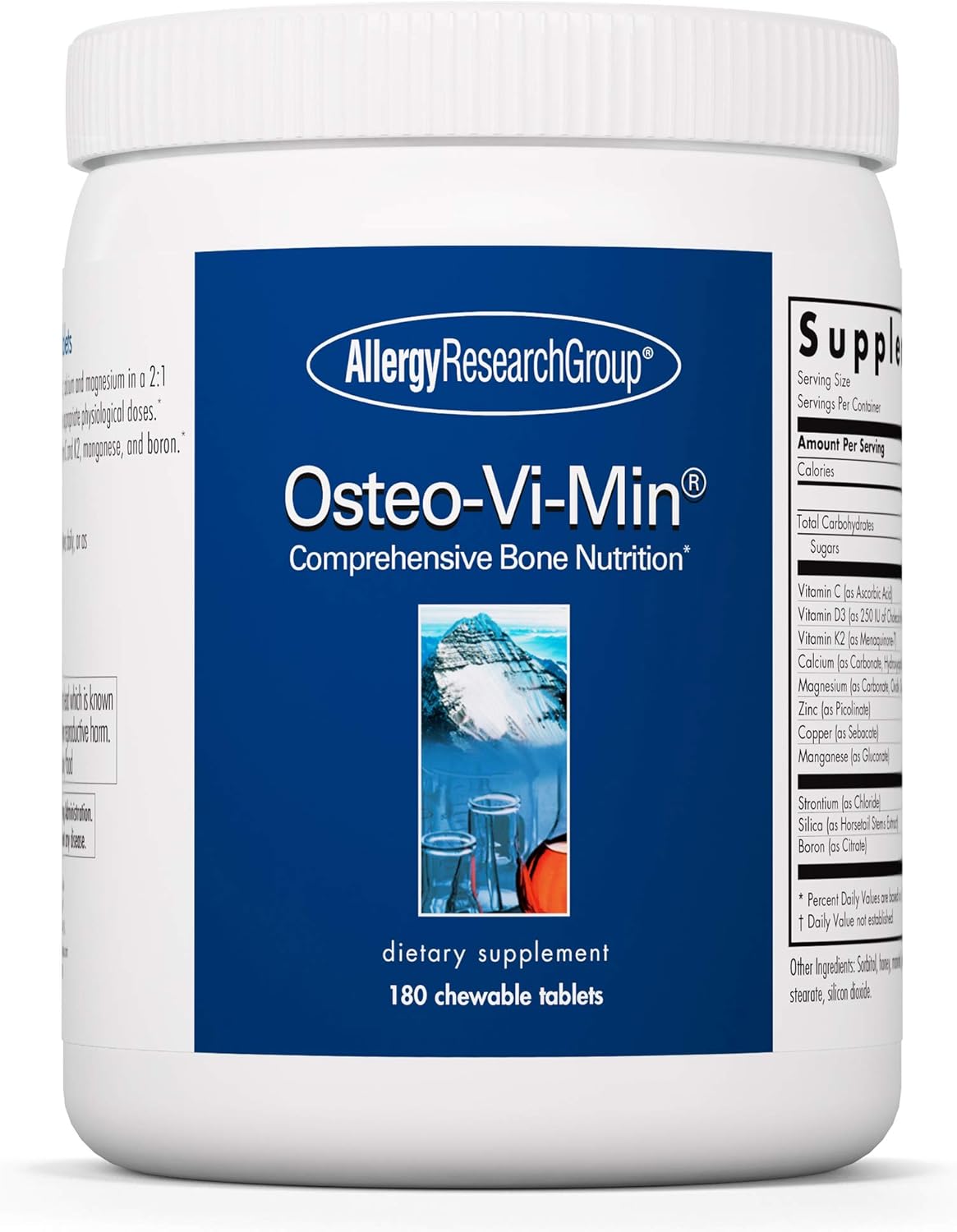 Amazon.com: Allergy Research Group -Osteo-Vi-Min 180 chew : Health ...