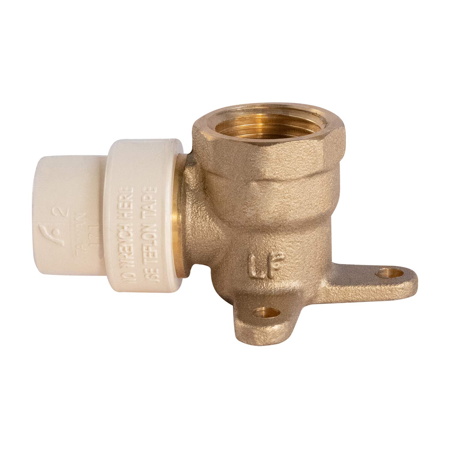 Buy Supply Giant CSDQE034 Female x CPVC Drop Ear Elbow Transition Pipe ...