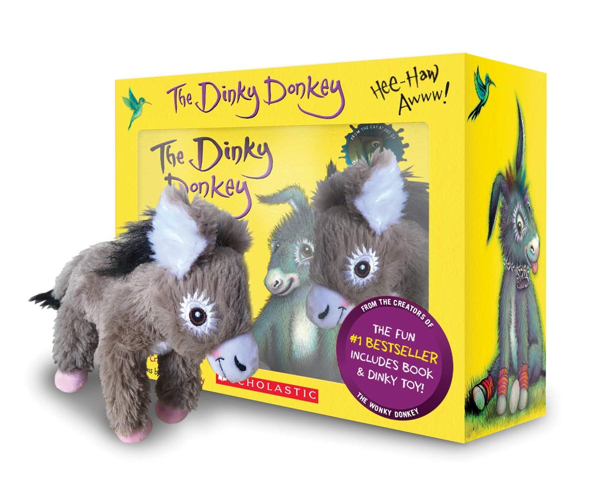DINKY DONKEY, THE BOX SET+PLUSH+MINIBOOK: Craig Smith, Katz Cowley ...