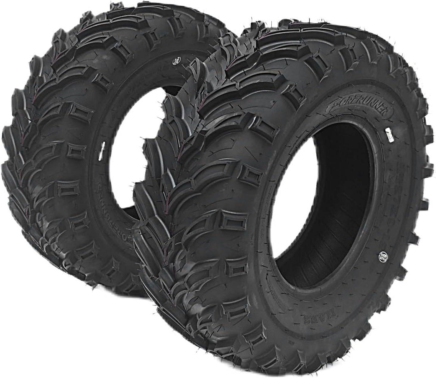Amazon.com: Set of 2 Garvee 27x8-12 ATV/UTV Tires 27x8x12 6PR TL All ...