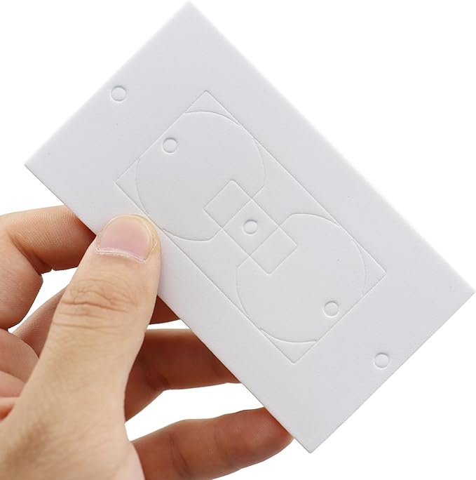QINEHONS 30 PCS Electrical Outlet Insulation Pads, Wall Plate Outlet ...