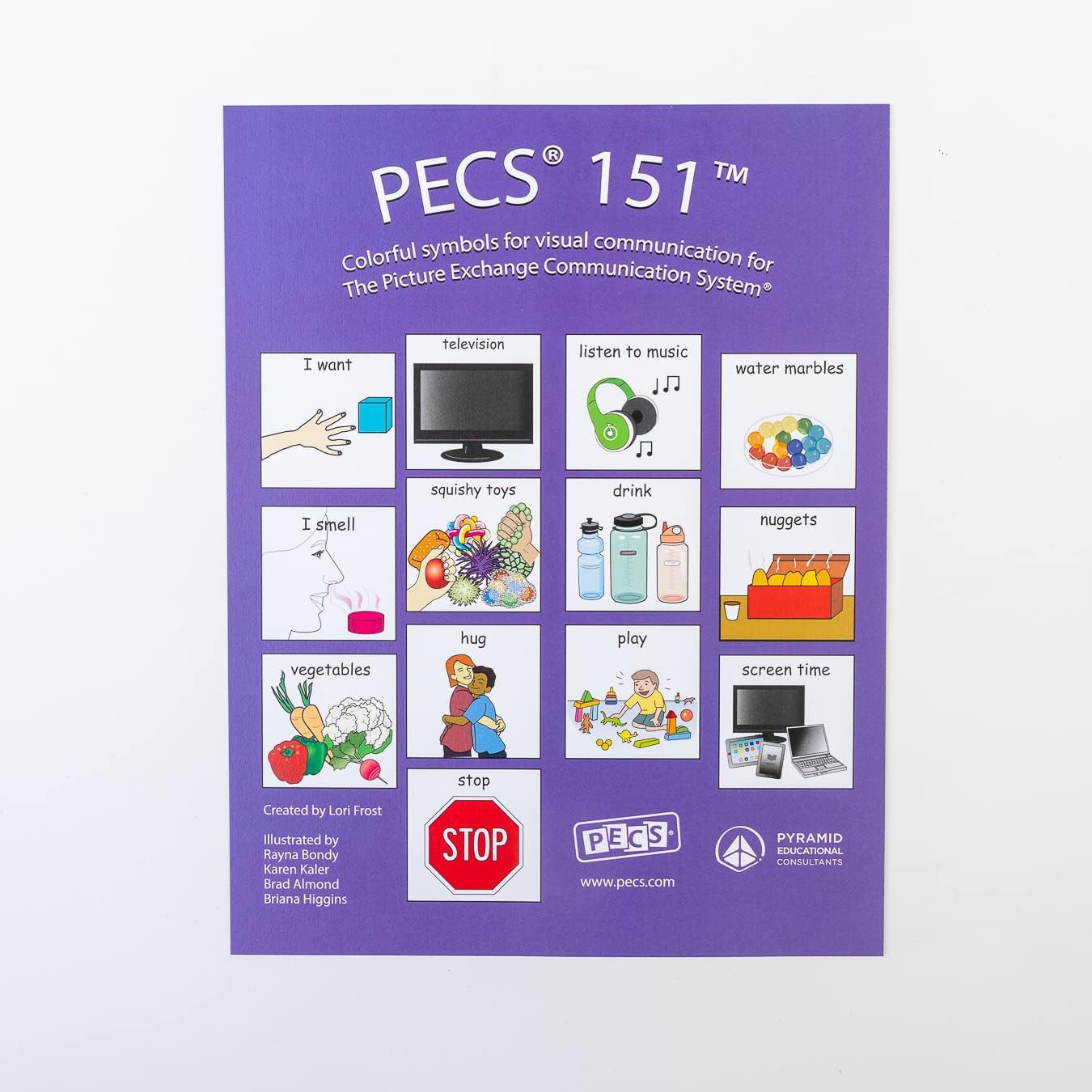 Amazon.com : PECS® 151: 1 3/4" Symbols for Picture Exchange ...