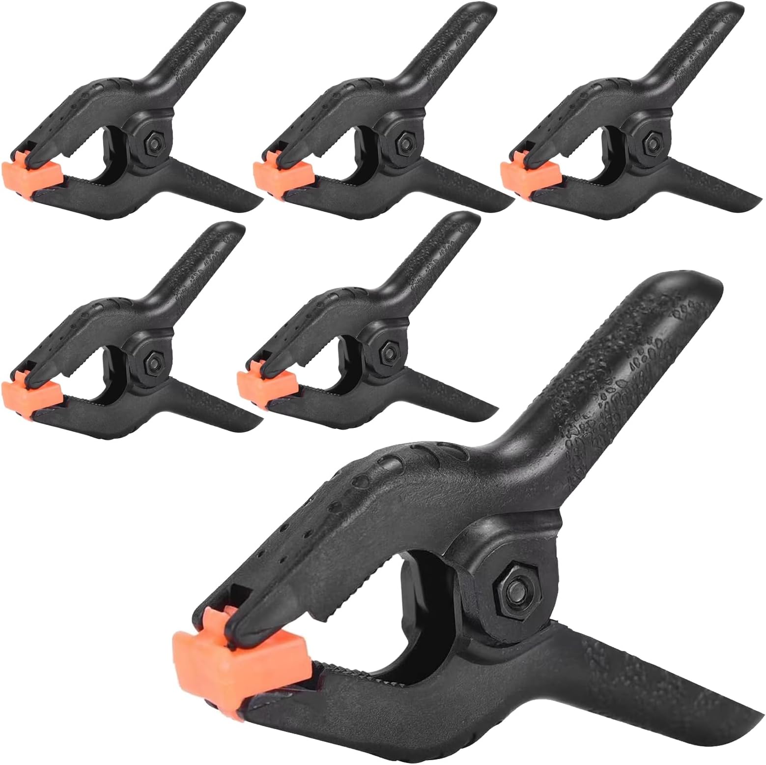 Ynudr 6 × Clamps Heavy Duty Spring Clamps Clamps Set Clamps Small clamp ...