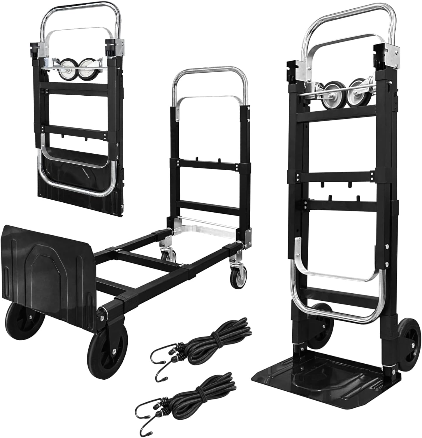 STANLEY Heavy-Duty Folding Hand Truck & Dolly, 400 lbs. (181 kgs ...