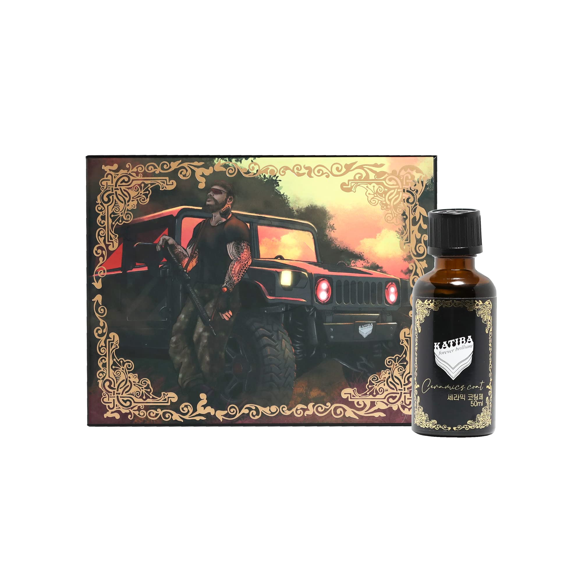 Amazon.co.jp: KATIBA カチバ コーティング剤 セラミックコーティング剤 50ml 車 バイク 洗車 ワックス スプレー 撥水 光沢 防汚 洗車用品 ktb-005 : 車＆バイク