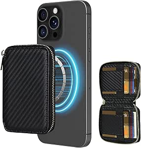 Amazon.com: LOHASIC for MagSafe Wallet for iPhone 16/15/14/13/12 Pro Max, 10 Card Holder, RFID ...