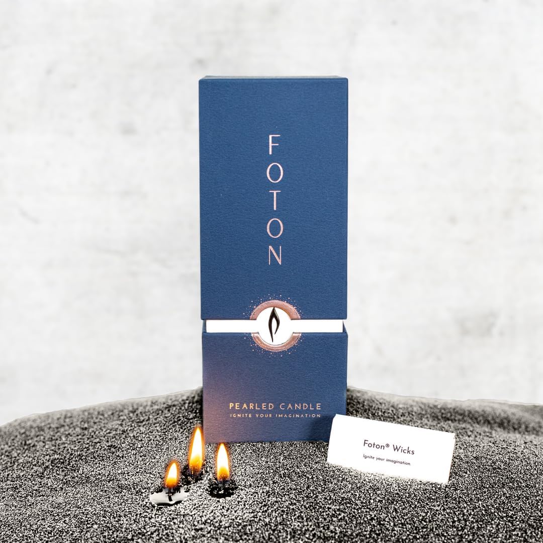 Amazon.com: Vanilla Candle 18 Oz - Scented Sand Pearl Candles with ...