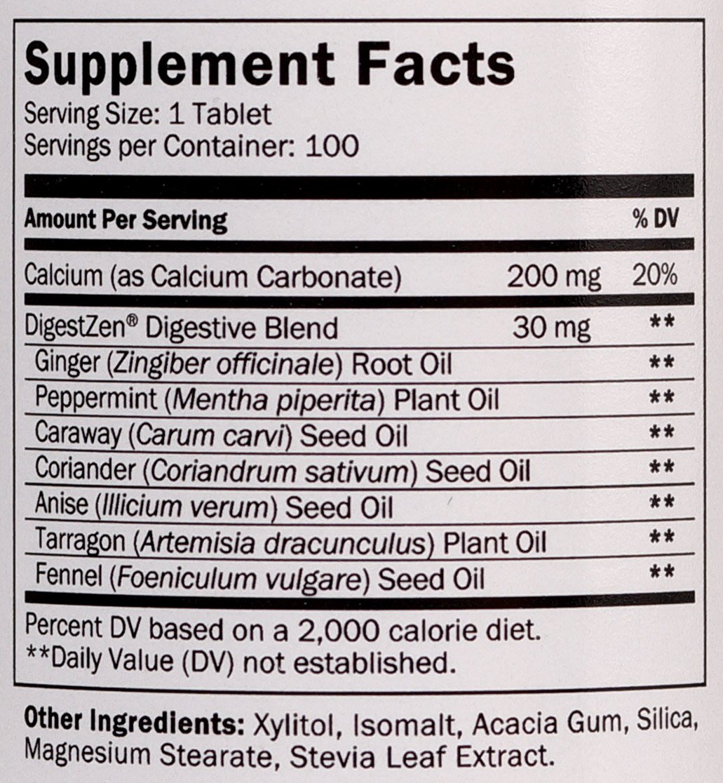 Snapklik.com : DigestZen DigestTab - 100 Chewable Tablets